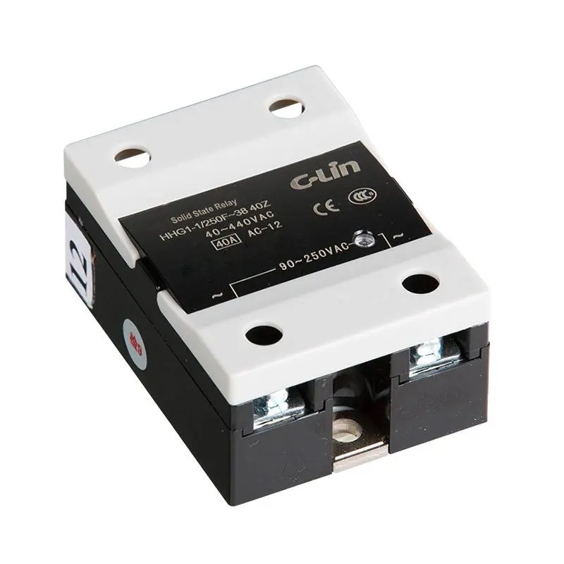 รีเลย์โซลิดสเตท Solid State Relay HHG1-1/250F-38 เทียบรุ่น SSR-AA Input ...