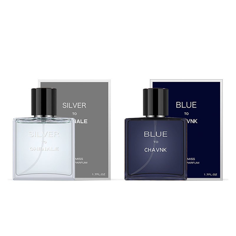 น้ำหอมผู้ชาย SILVER BLUE 50ML แพ็คเกจ ขายดี สุดฮืต กลิ่นหอม ตลอด 24 ชัว ...