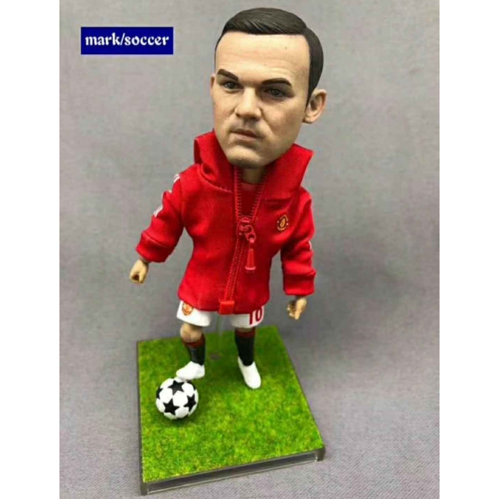 [ส่งฟรี] โมเดล นักฟุตบอล นักบอล ค่าย Mark Soccer สูงประมาณ 13cm งานข้อ ...