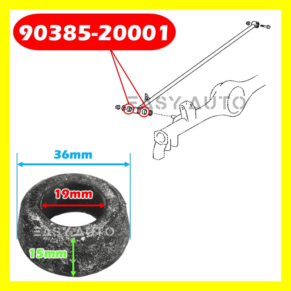 Toyota Innova TGN40 Fortuner TGN51 Rush F700 Avanza F601 F602 F651 F652 ...