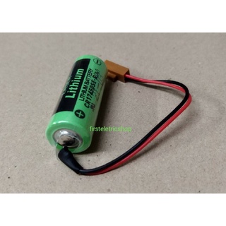 Lithium Battery แบตเตอรี่ CR17450SE-R (3V) SANYO ขั้วแจ็คสีน้ำตาล ...