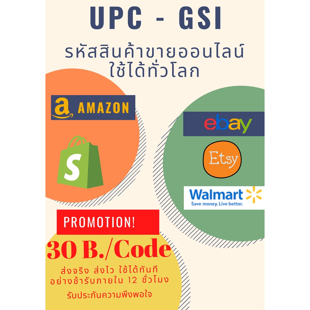 3 รหัส UPC codes มาตรฐาน GS1 รหัสสินค้าใช้ได้ที่ร้านค้าปลีกและร้านค้า ...
