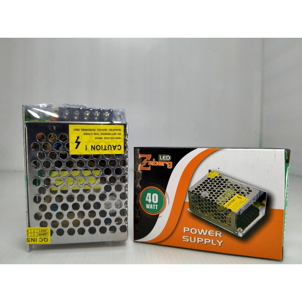 Switching Power Supply 40W 3A หม้อแปลงไฟ พาวเวอร์ซัพพลาย ยี่ห้อZberg | Shopee Thailand