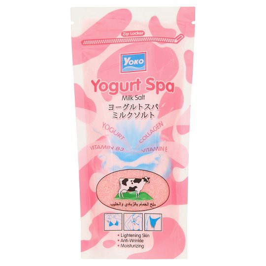 Yoko Yogurt Spa Milk Salt 300g (1 ชิ้น) เกลือสปาขัดผิวสูตรน้ำนมผสมโยเก ...