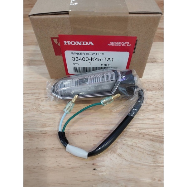 ชุดไฟเลี้ยวหน้า CBR150 2018-2021 (33400-K45-TA1/ 33450-K45-TA1) อะไหล่ ...