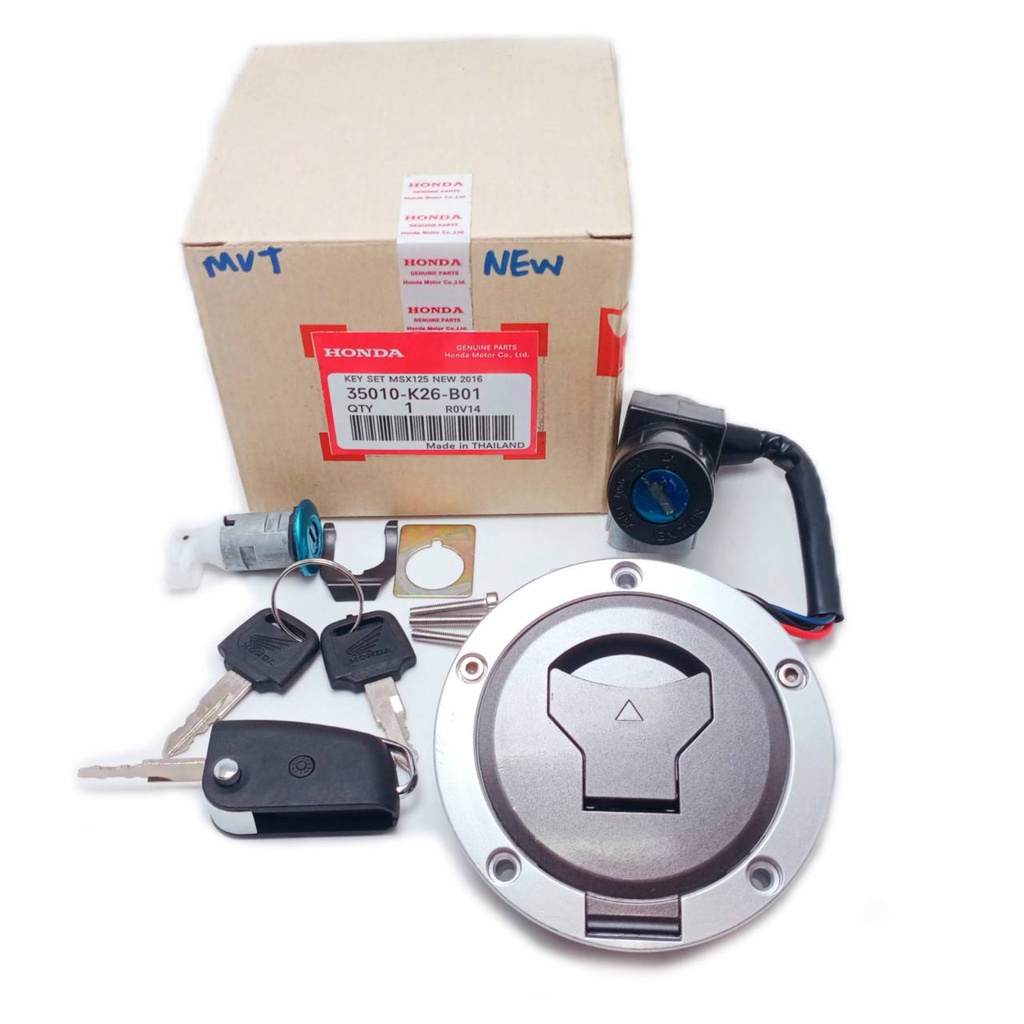 สวิทช์กุญแจฟาถังนํัามันชุดไหญ๋-MSX125-HONDA-35010-K26-B01-125-MSX-2016 ...