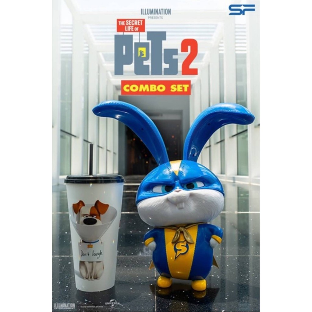 ถังป๊อบคอร์น The Secret Life of Pet 2 Snowball | Shopee Thailand