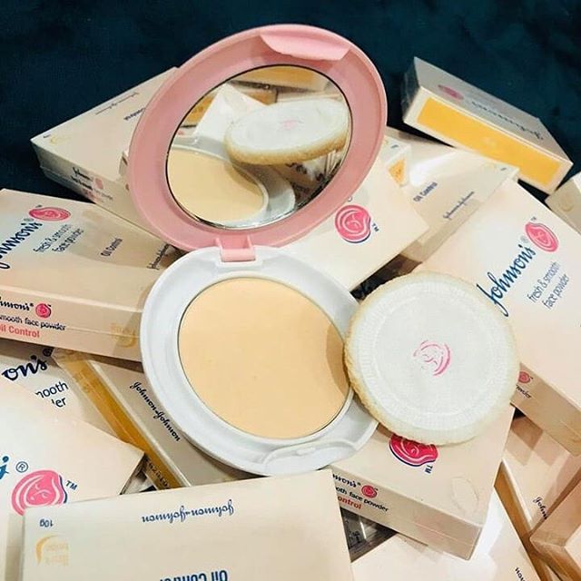 เเป้งฝุ่น johnson fresh&smooth face powder | Shopee Thailand