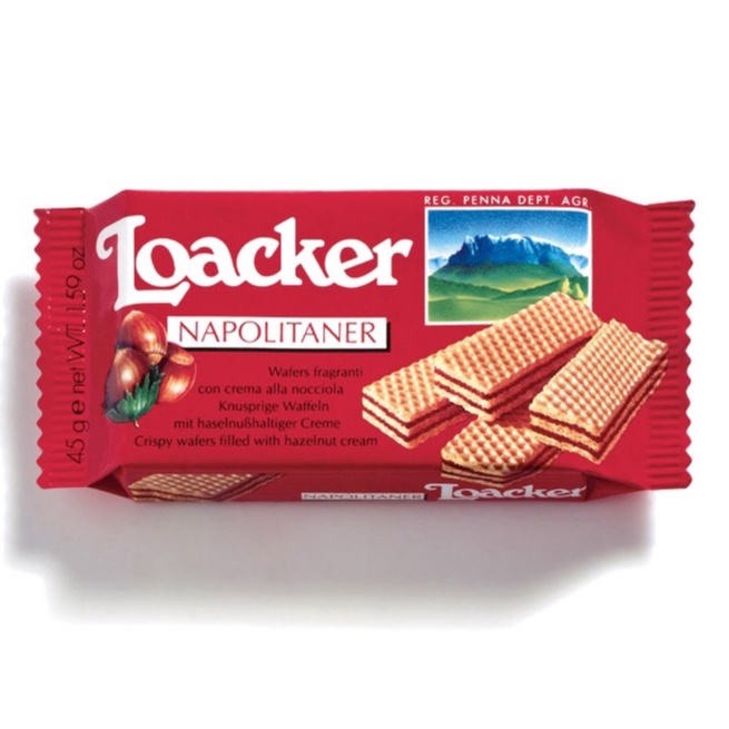 ล็อคเกอร์ ขนมเวเฟอร์สอดไส้ครีมนำเข้าจากอิตาลี (Loacker Fondente/Loacker ...