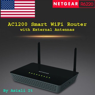 US Version NETGEAR AC1200 Smart WiFi Router 802.11ac Dual Band Gigabit ...