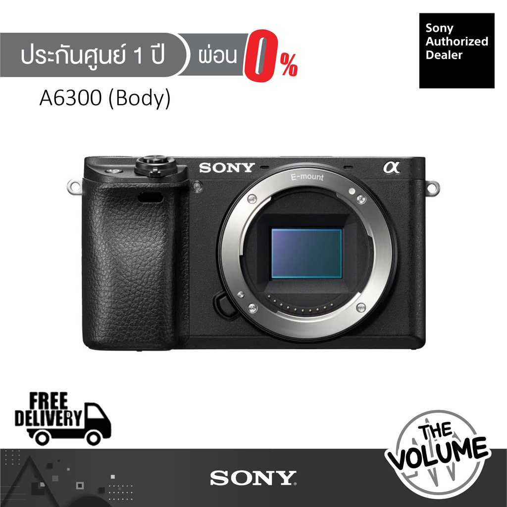 Sony a6300 (Body) ILCE-6300 (ประกันศูนย์ Sony 1 ปี) | Shopee Thailand