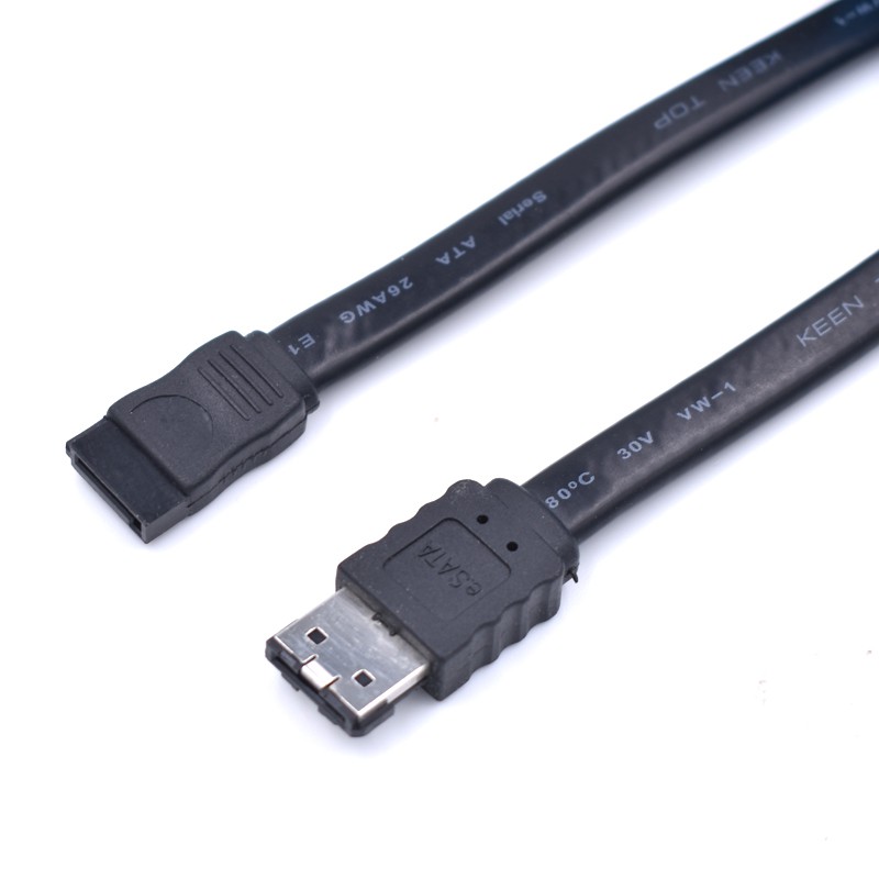 สาย eSATA ขนาด 50 ซม. เป็น SATA 3Gbps Shielded Extender Extension HDD ...