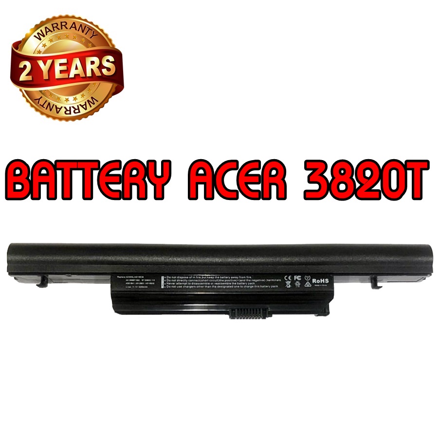 รับประกัน 2 ปี BATTERY ACER 3820T แบตเตอรี่ เอเซอร์ AS10B51 Aspire ...