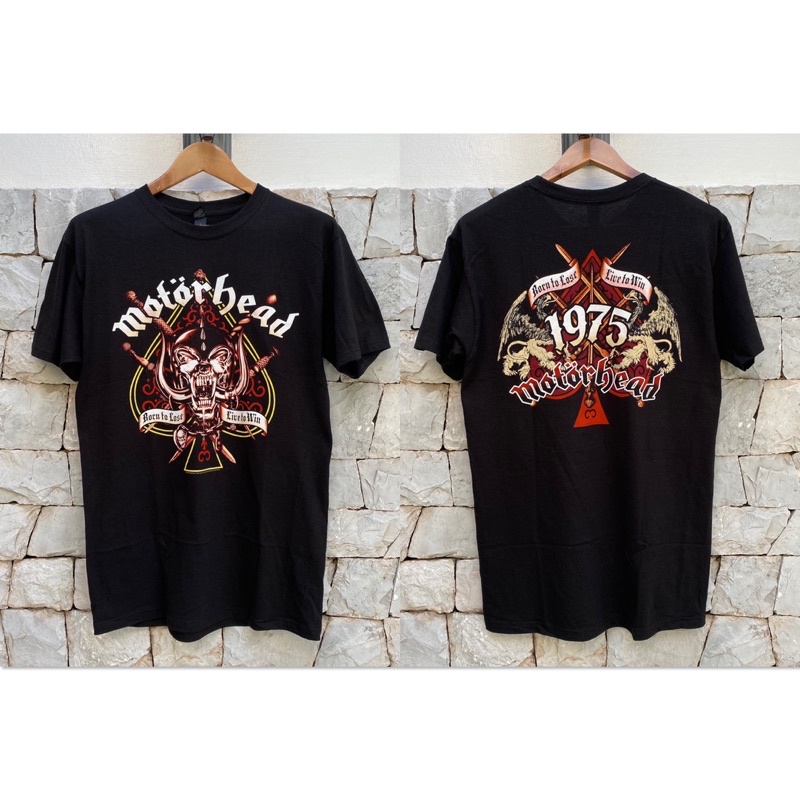 เสื้อวง Motorhead ลิขสิทธิ์แท้ 100% นำเข้าจาก USA | Shopee Thailand