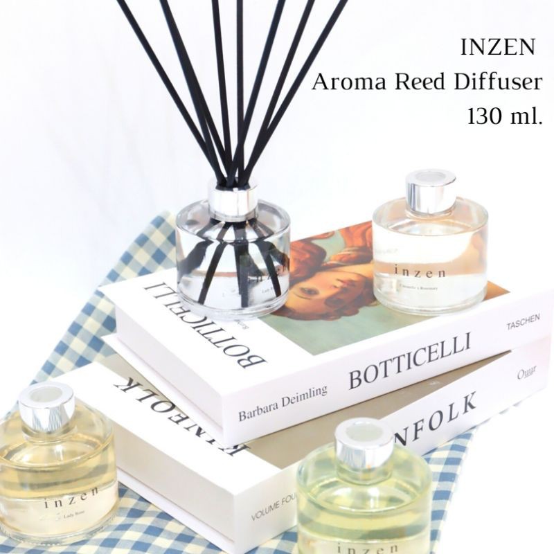 ขวดใหญ่!!! ก้านไม้หอม 130 ml. น้ำหอมปรับอากาศ Diffuser by inzen ...