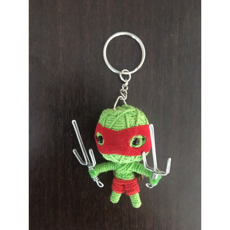 พวงกุญแจ Keychain ตุ๊กตาเต่านินจา Teenage Mutant Ninja Turtles (TMNT ...