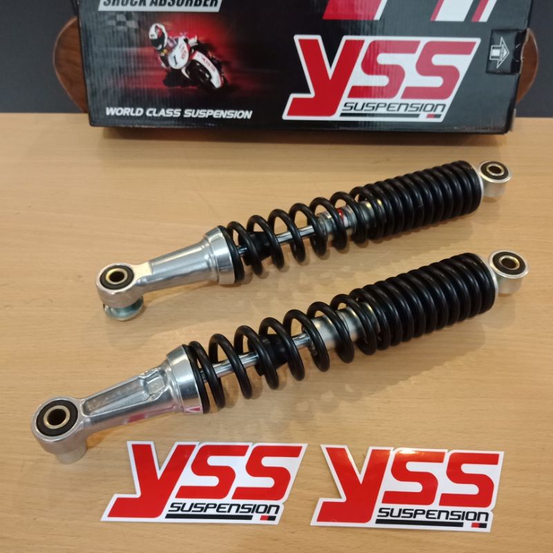 โช้คหลัง (YSS) CZ-I'07/WAVE110-I'09-20/WAVE125-I'13 สีดำ ZINC/BLACK รหัสสินค้า:RS220-320-26-Z8 ...