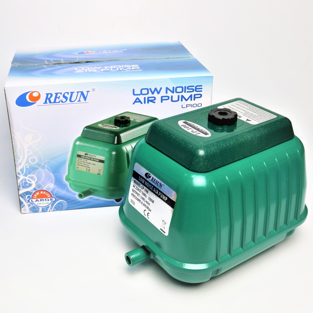 ปั๊มลม Resun LP-100 (ปั๊มลม เสียงเงียบ ของแท้จากบริษัท) | Shopee Thailand