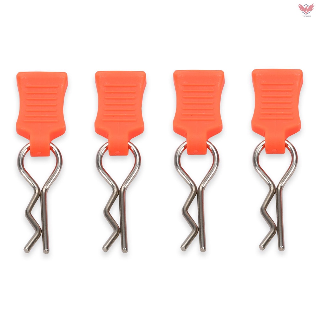 Fs Fs คลิปหนีบตัวถังรถยนต์ 4 ชิ้นกับ Traxxas Hsp Redcat Rc4Wd Tamiya ...