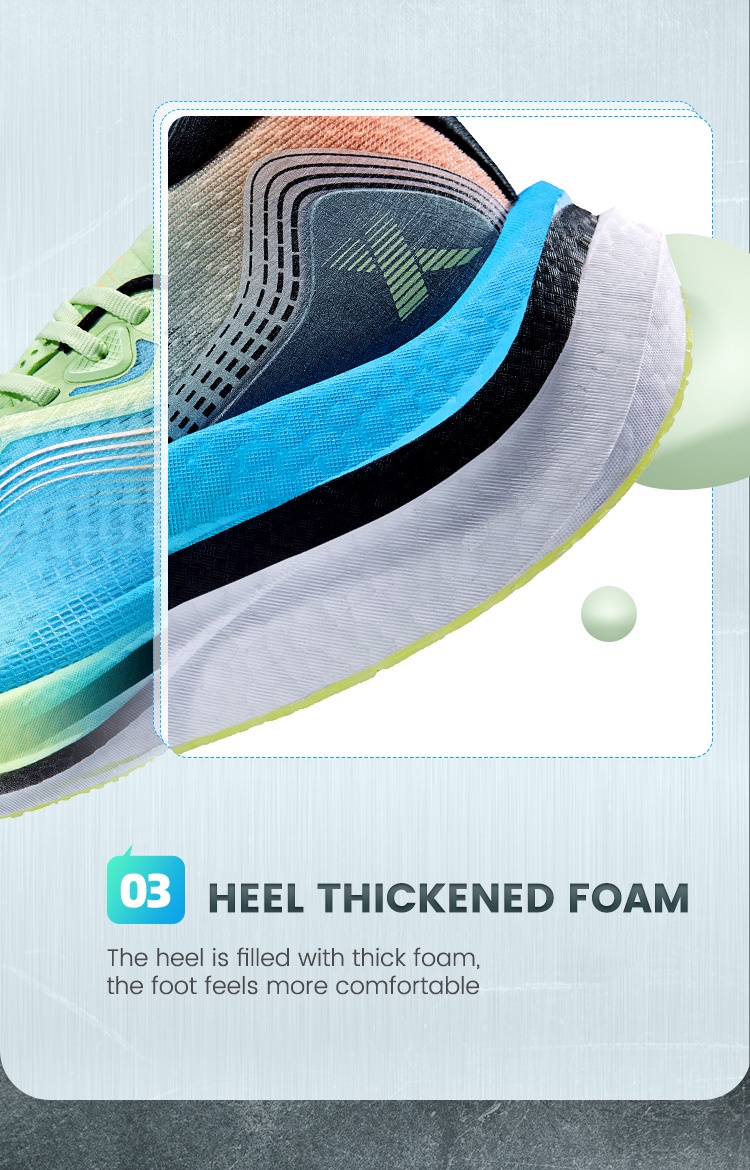 XTEP 260 2.0 รองเท้าวิ่งผู้ชายแข่งมืออาชีพรองรับความเสถียรรีบาวด์น้ําหนักเบาทนต่อการสึกหรอกัน ...