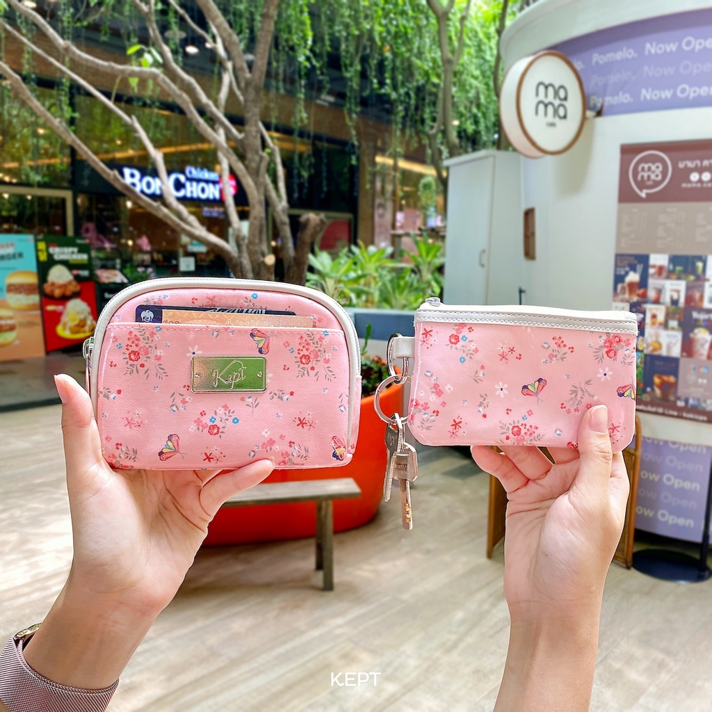 KEPT Pocket Bag กระเป๋าพ็อกเก็ตใส่เงินและบัตรและของจุกจิก รุ่นช่องเยอะ ...