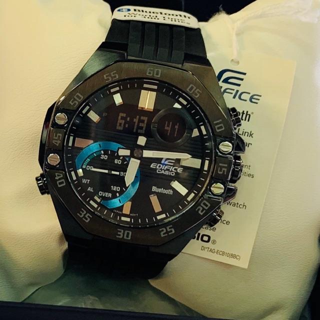 CASIO Edifice รุ่น ECB-10 นาฬิกาข้อมือผู้ชายรุ่นใหม่ล่าสุด Bluetooth ECB-10D-2A ECB-10DB-1A ECB ...