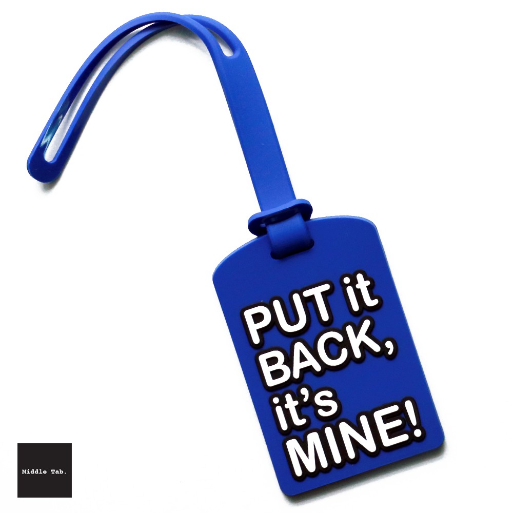 แท็กกระเป๋า Put it back, it's mine | Shopee Thailand