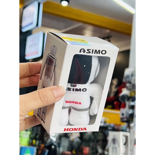 ตุ๊กตา ASIMO HONDA ACCESS แท้ ของแต่งซิ่ง แขวนพวงกุญแจ ห้อยหน้ารถ ...