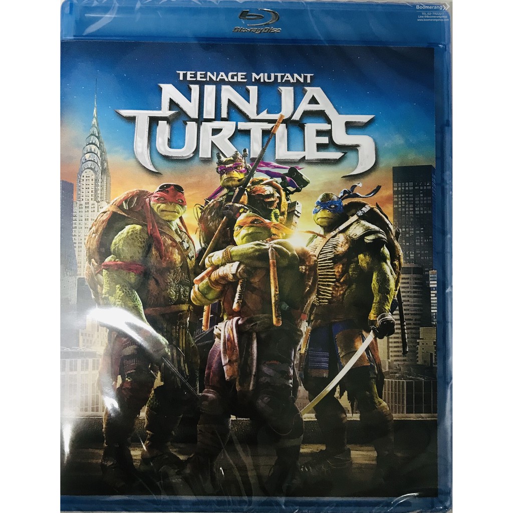 Teenage Mutant Ninja Turtles /เต่านินจา (Blu-ray) (BD มีเสียงไทย มีซับไทย)(แผ่น Import) | Shopee ...