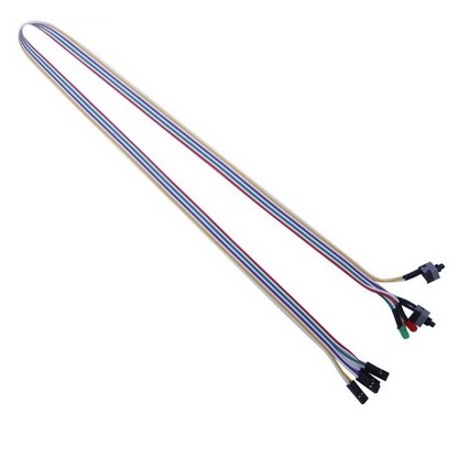 Tombol Power Reset Switch ปุ ่ มสาย LED Cpu PC คอมพิวเตอร ์ | Shopee ...