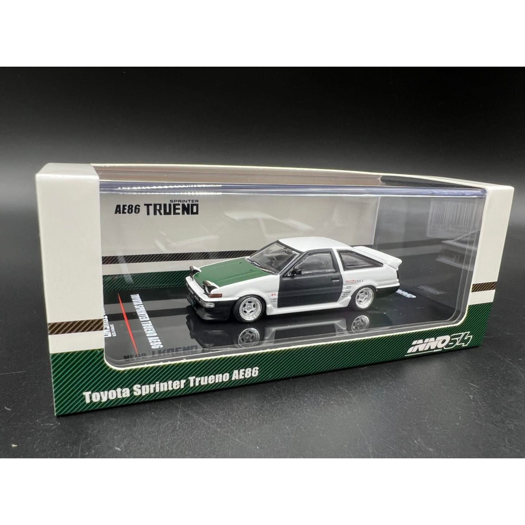 INNO64 / TOYOTA SPRINTER TRUENO AE86 "Drift Car" With Carbon doors | Shopee Thailand