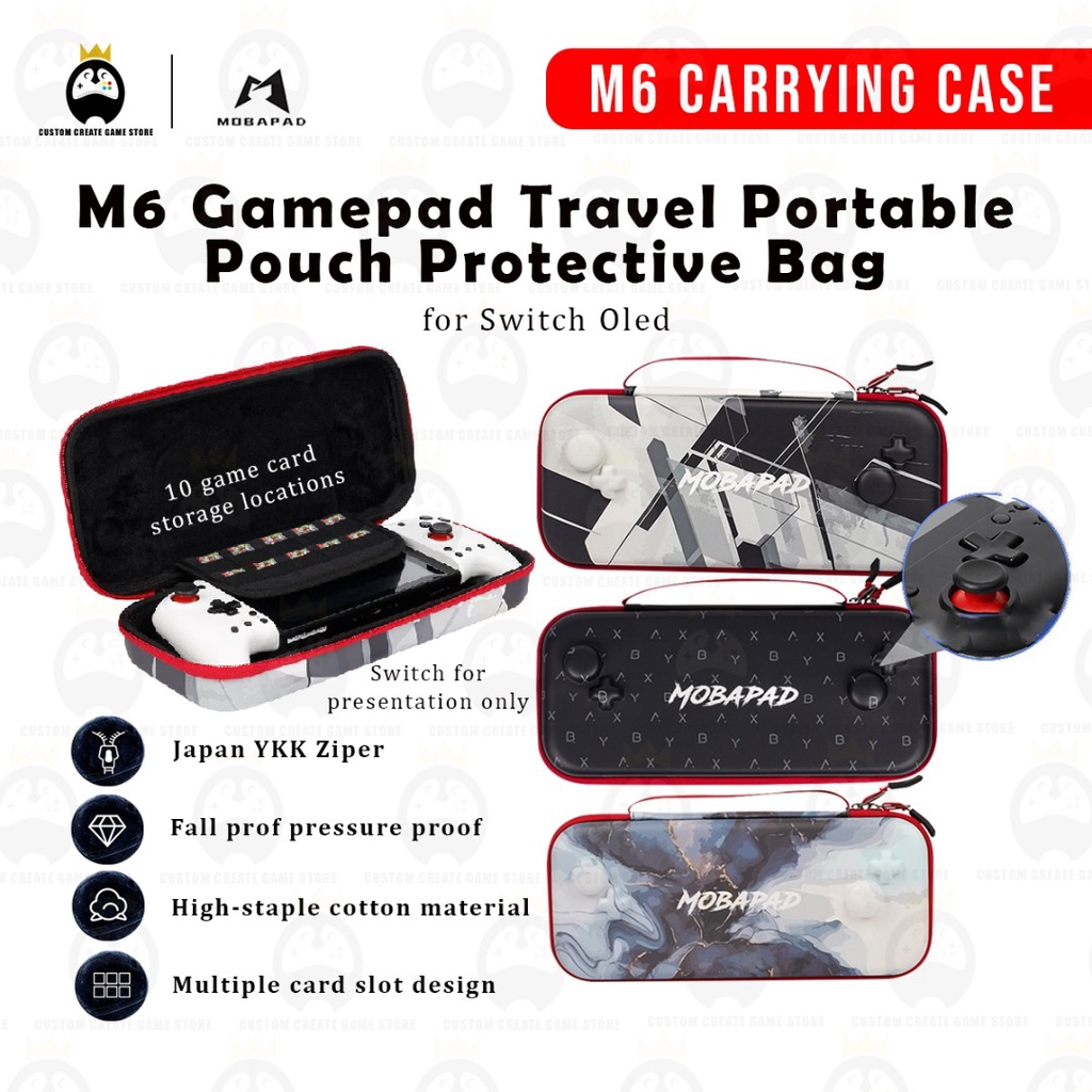 Mobapad กระเป๋าป้องกัน กันกระแทก แบบพกพา สําหรับ Nintendo Switch V1 V2 ...