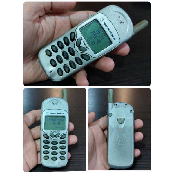 Motorola TALKABOUT (T189) ใช้งานปกติ โทรออก/รับสาย พิจารณาตามภาพและVDO ...