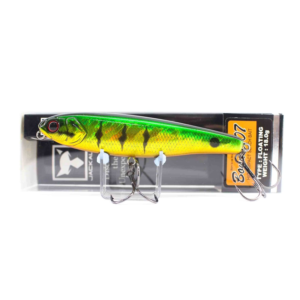 Jackall Bonnie 107 ดินสอ Rattle / Silent Floating Fishing Lure Toman ...