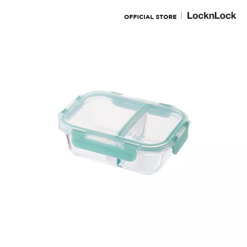 LocknLock - กล่องแก้วใส่อาหาร 2 ช่อง ขนาด 600ML รุ่น LLG456/ LocknLock ...