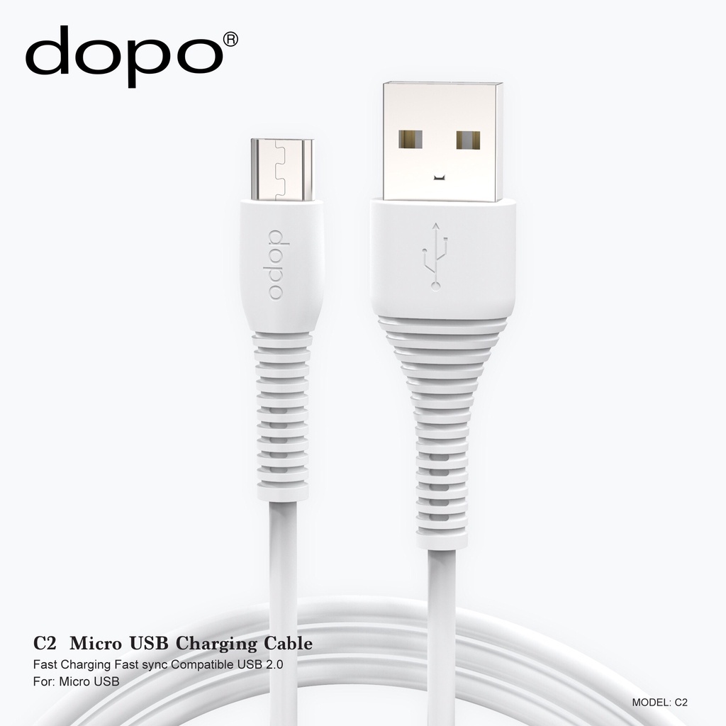 dopo Cable Chager รุ่น C2 Micro (ขาว) ซัมซุง รับประกัน 6 เดือน (สาย ...