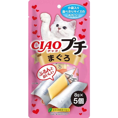 ขนมแมวเลีย Ciao ชนิดแผ่น มี 2 ขนาด 8gx5 และ 8gx12 | Shopee Thailand