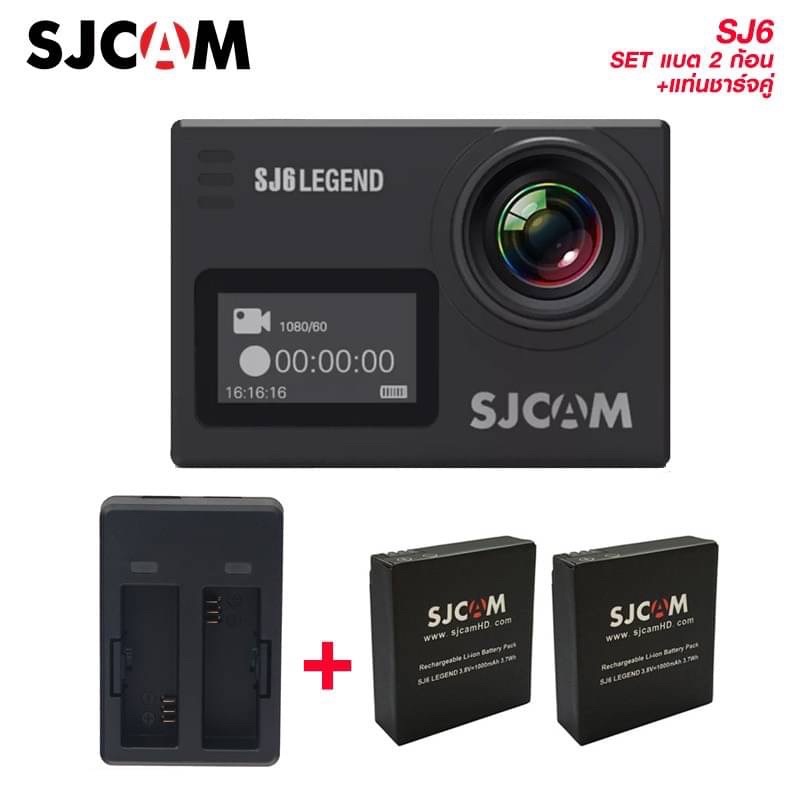 SJCAM SJ6 LEGEND ฟรี Battery + ถุงผ้า | Shopee Thailand