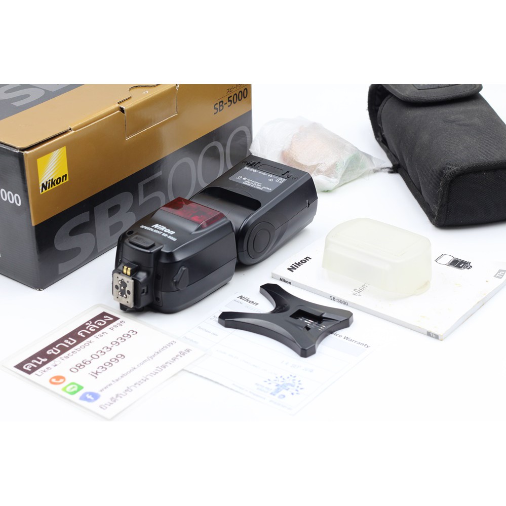 Nikon Speedlight SB-5000 อดีตศูนย์ สภาพสวย ไม่มีตำหนิ | Shopee Thailand
