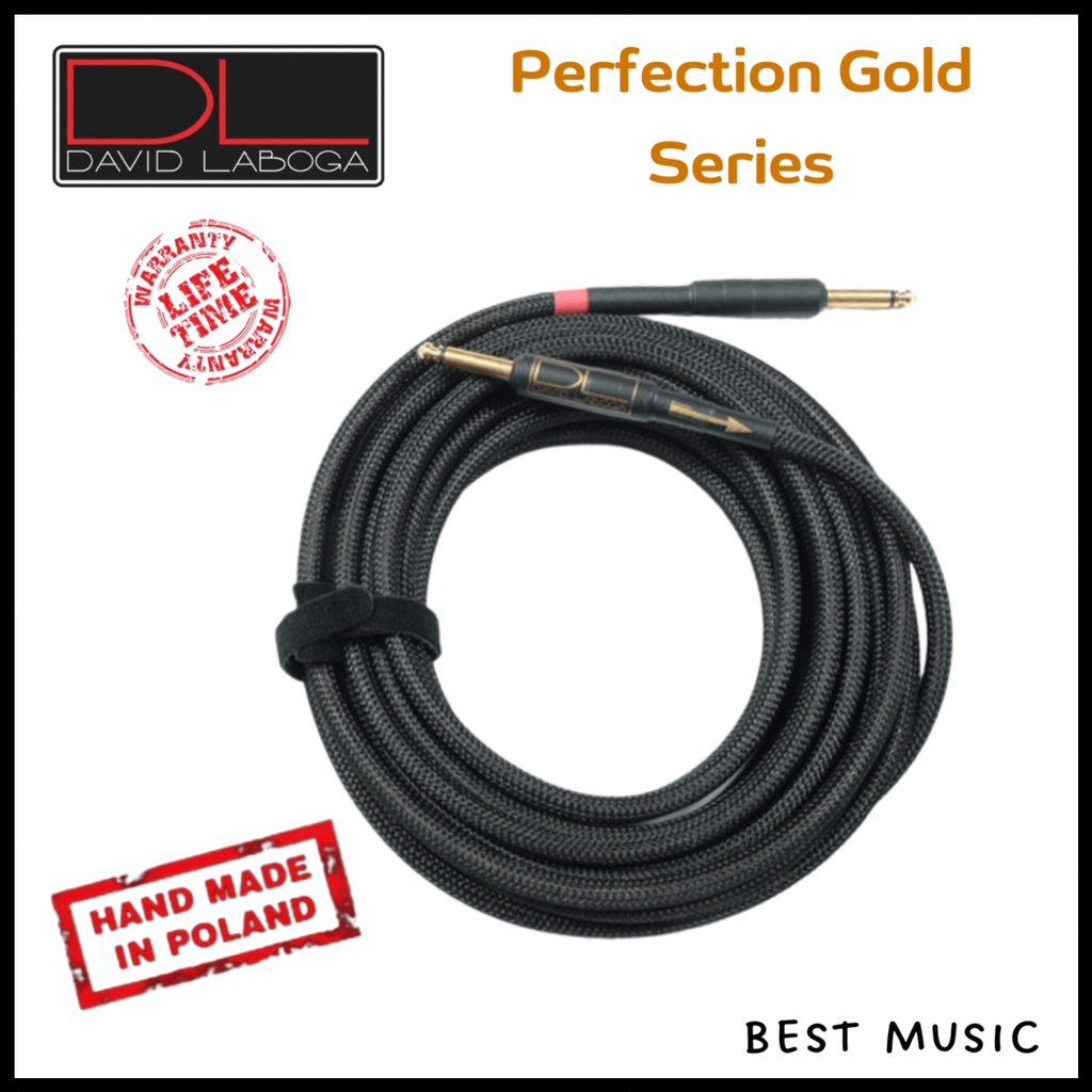 David Laboga Perfection Gold Series Cables / สายแจ็ค | Shopee Thailand