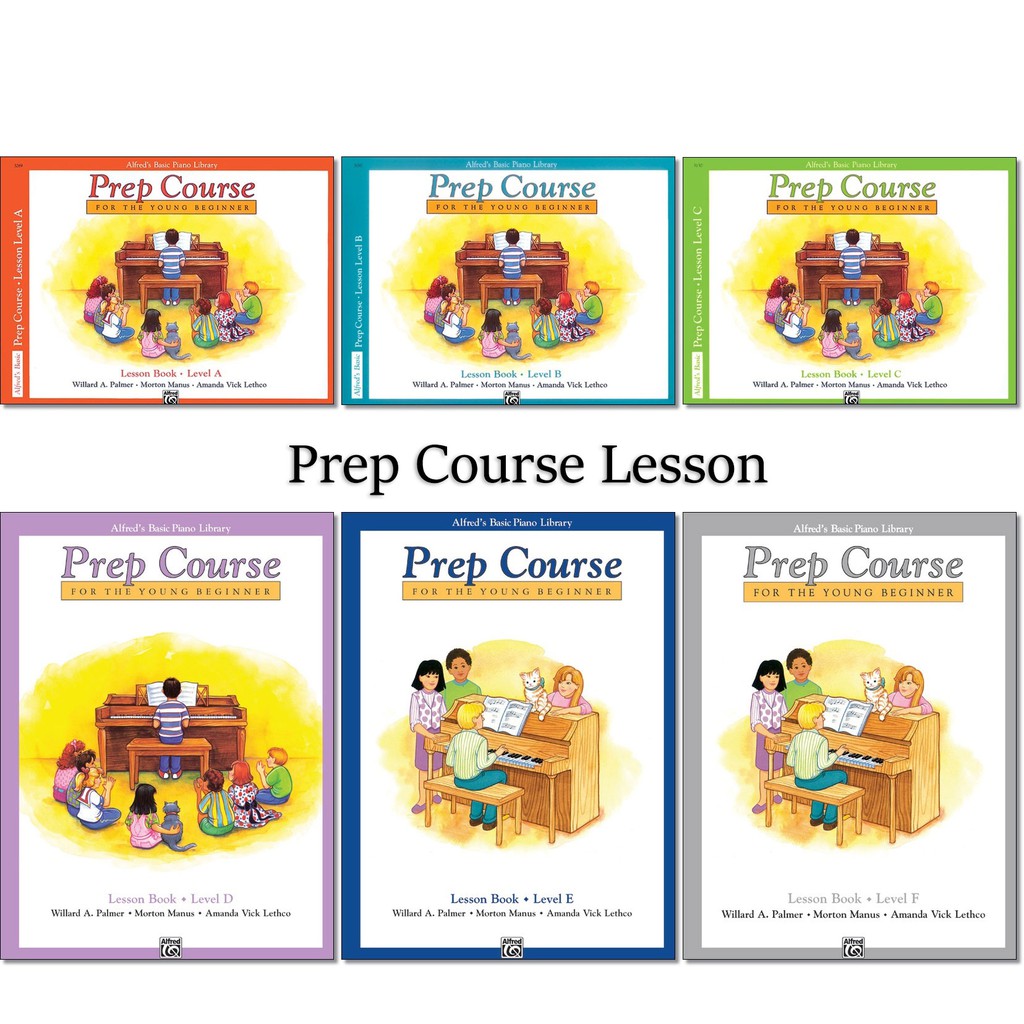หนังสือเรียนเปียโนเด็ก Alfred's Basic Piano Prep Course For the Young ...