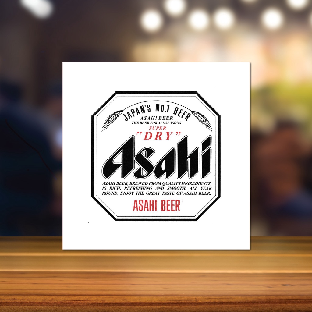 สติกเกอร์ โลโก้ เบียร์ beer ลีโอ/ช้าง/สิงห์/leo/asahi/heineken/tiger/cheers/hoegaarden ติดง่าย ...