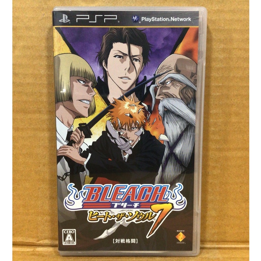 แผ่นแท้ [PSP] รวมทุกภาค Bleach Portable (Japan) Heat the Soul 1 2 3 4 5 ...