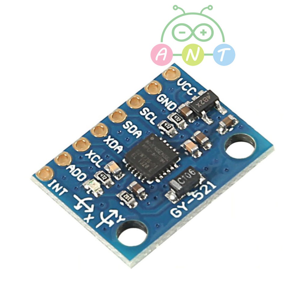 พร้อมส่ง - GY 521 MPU 6050 Module 6 Axis Accelerometer + Gyro Sensor DIY Kit for Arduino Kit ...