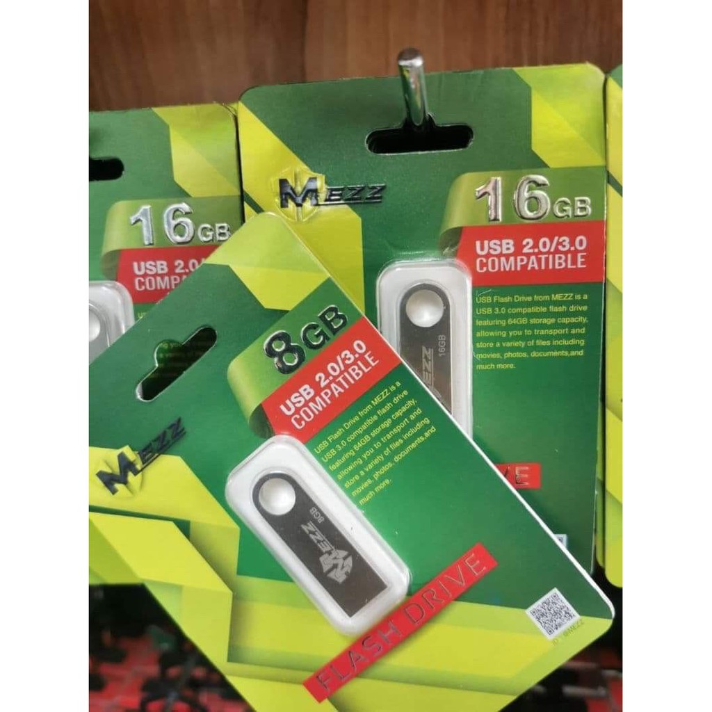 แฟลชไดร์ฟ MEZZ 16GBแท้ | Shopee Thailand