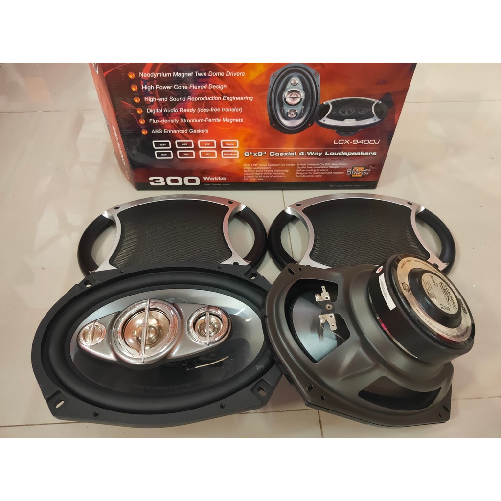 ลำโพง 6x9นิ้ว BM Audio Labs Coaxial 4-Way LoudspeakerS รุ่น LCX-9400J ...