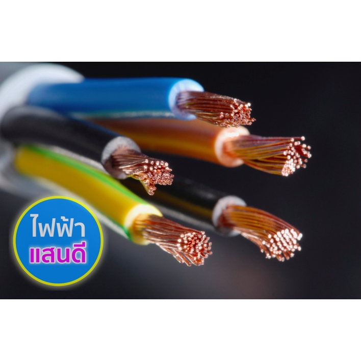 สายไฟ VCT 2x0.5 2x1 2x1.5 2x2.5 3x1 3x1.5 3x2.5 UNITED 100m IEC53 มาตรฐานใหม่ มอก. อย่างดี สาย ...