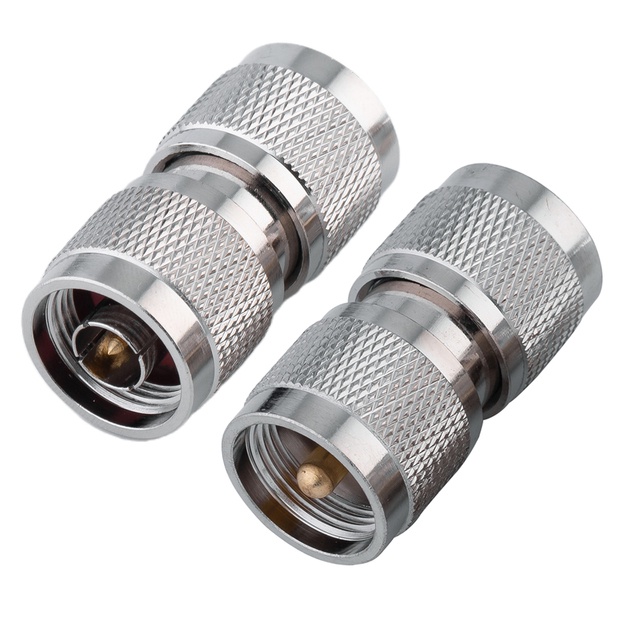 อะแดปเตอร์เชื่อมต่อ UHF PL259 SO239 to N UHF BNC SMA Male Plug & Female Jack Straight RF Coaxial ...