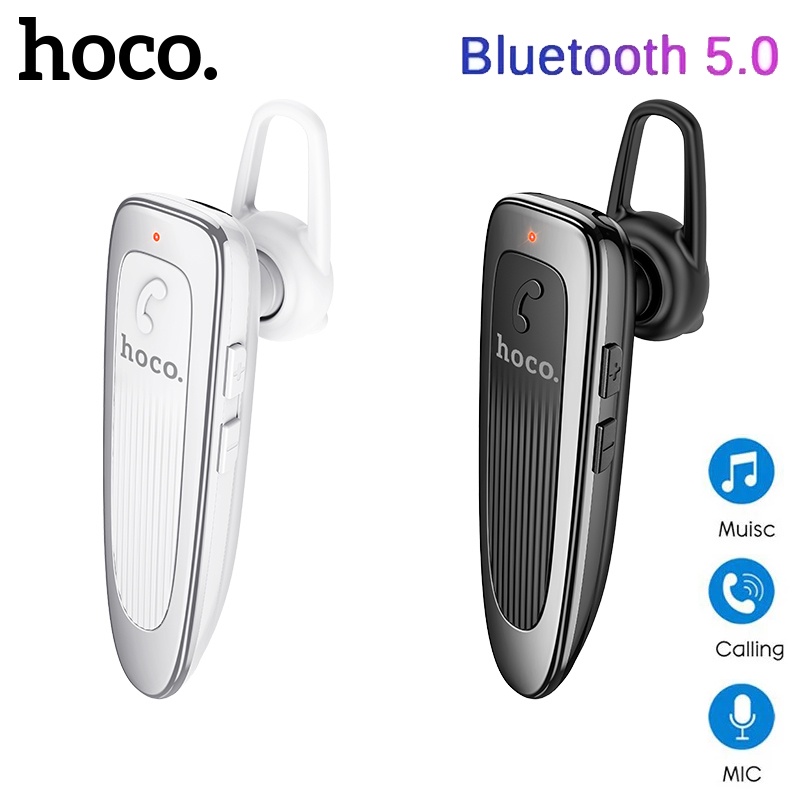 Hoco ของแท้ 100% E60 หูฟังบลูทูธไร้สาย 5.0 พร้อมไมโครโฟน | Shopee Thailand