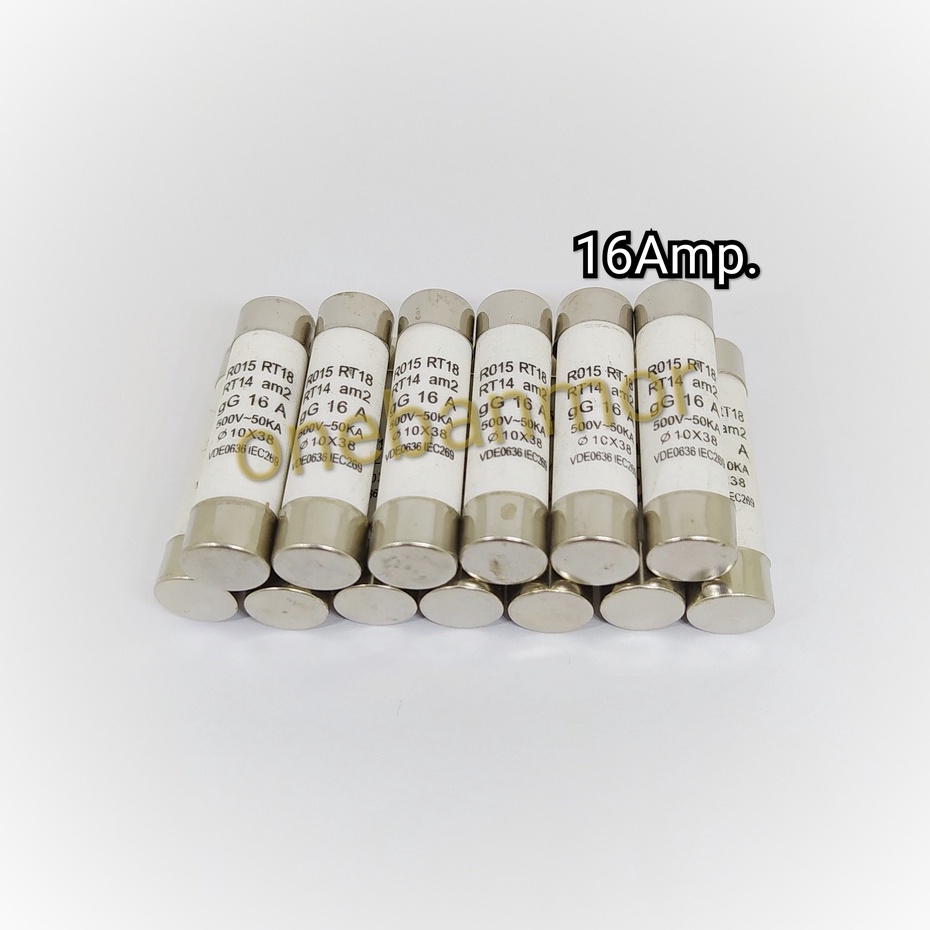 ฟิวส์เซรามิค R015 RT18 RT14 1Amp. 2Amp. 3Amp. 4Amp. 5Amp. 6Amp. 8Amp ...